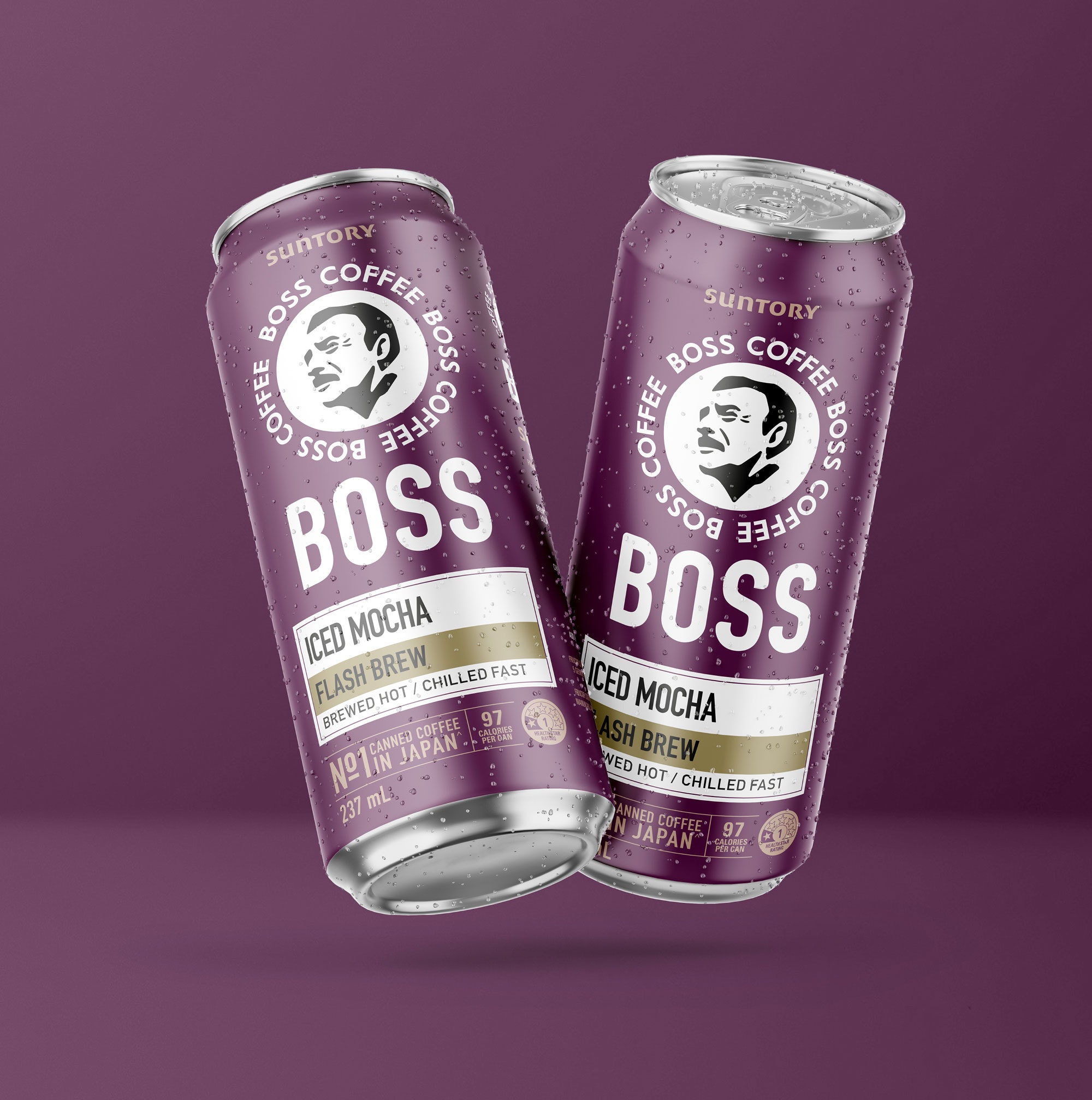 Boss Coffee Branding & Packaging by The Creative Method